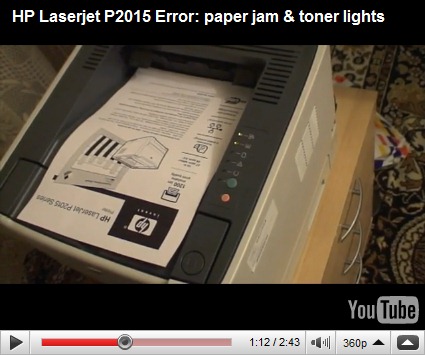 Midnight Mods: HP Laserjet P2015 Error Lights (LED’s) Stuck On